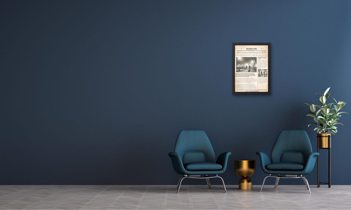 Printable Halloween-themed Vintage Newspaper - Spooky Paranormal ...