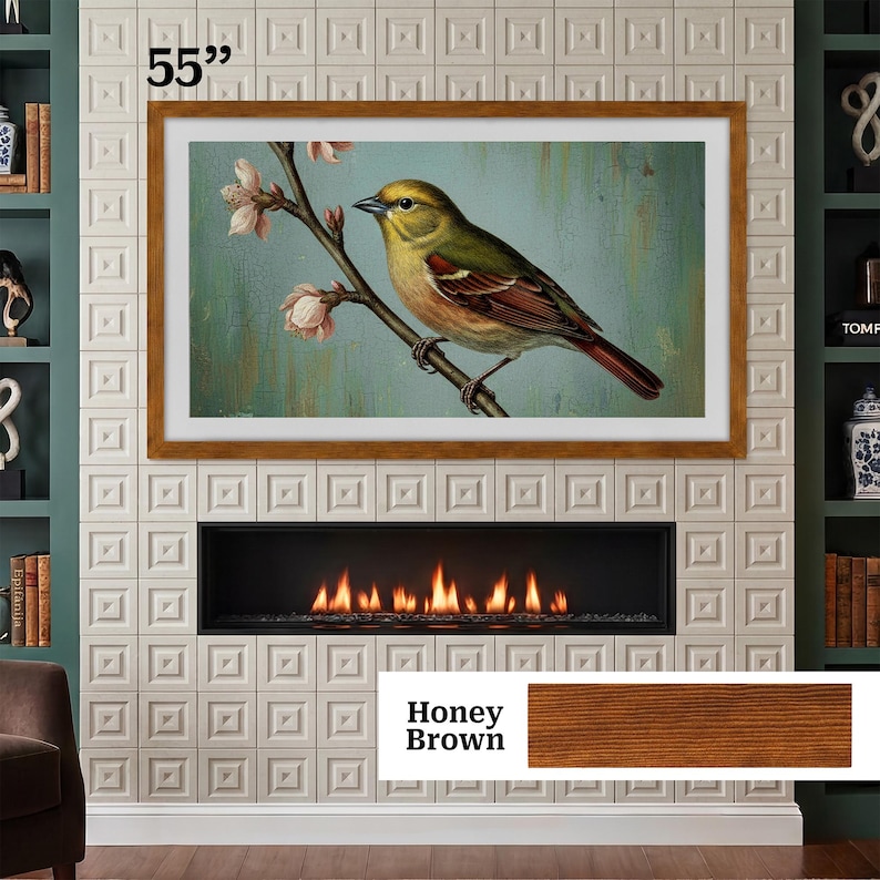 Solid Pine TV Frame for Samsung the Frame & TCL Tvs, Handmade Custom ...