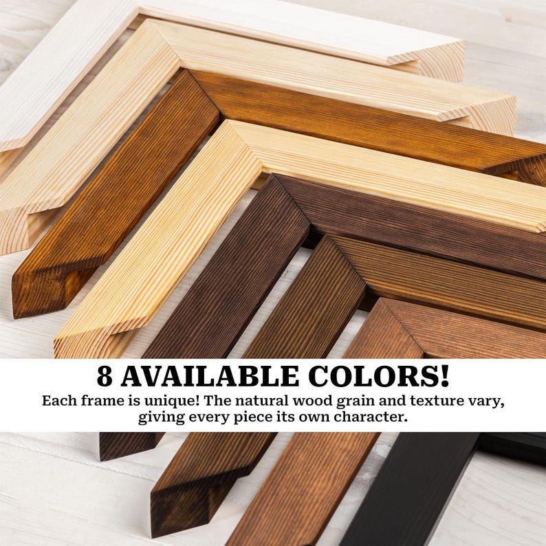 Solid Pine TV Frame for Samsung the Frame & TCL Tvs, Handmade Custom ...