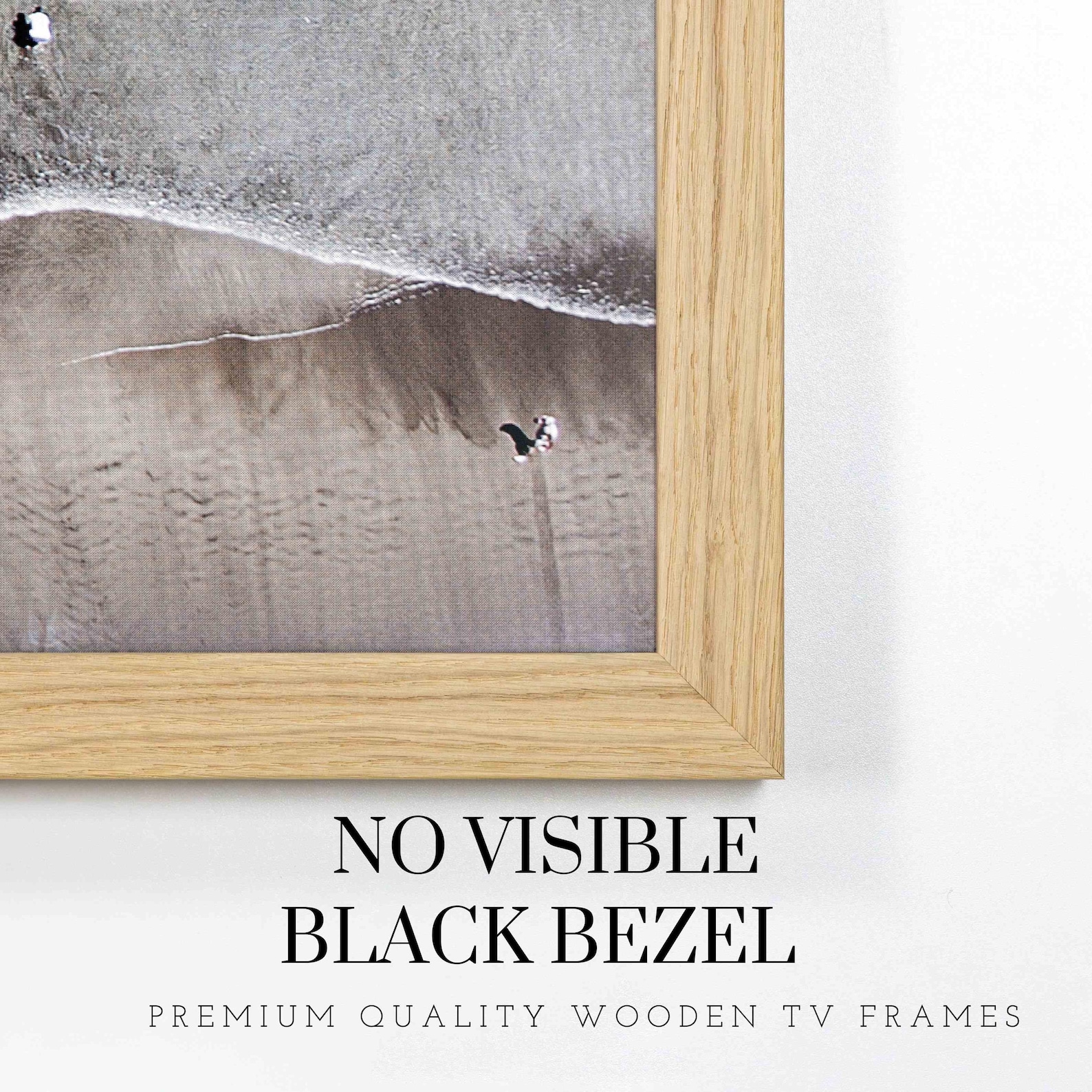 Oak TV Frame for Samsung the Frame & TCL NXTVISION Tvs, Handmade Wooden ...
