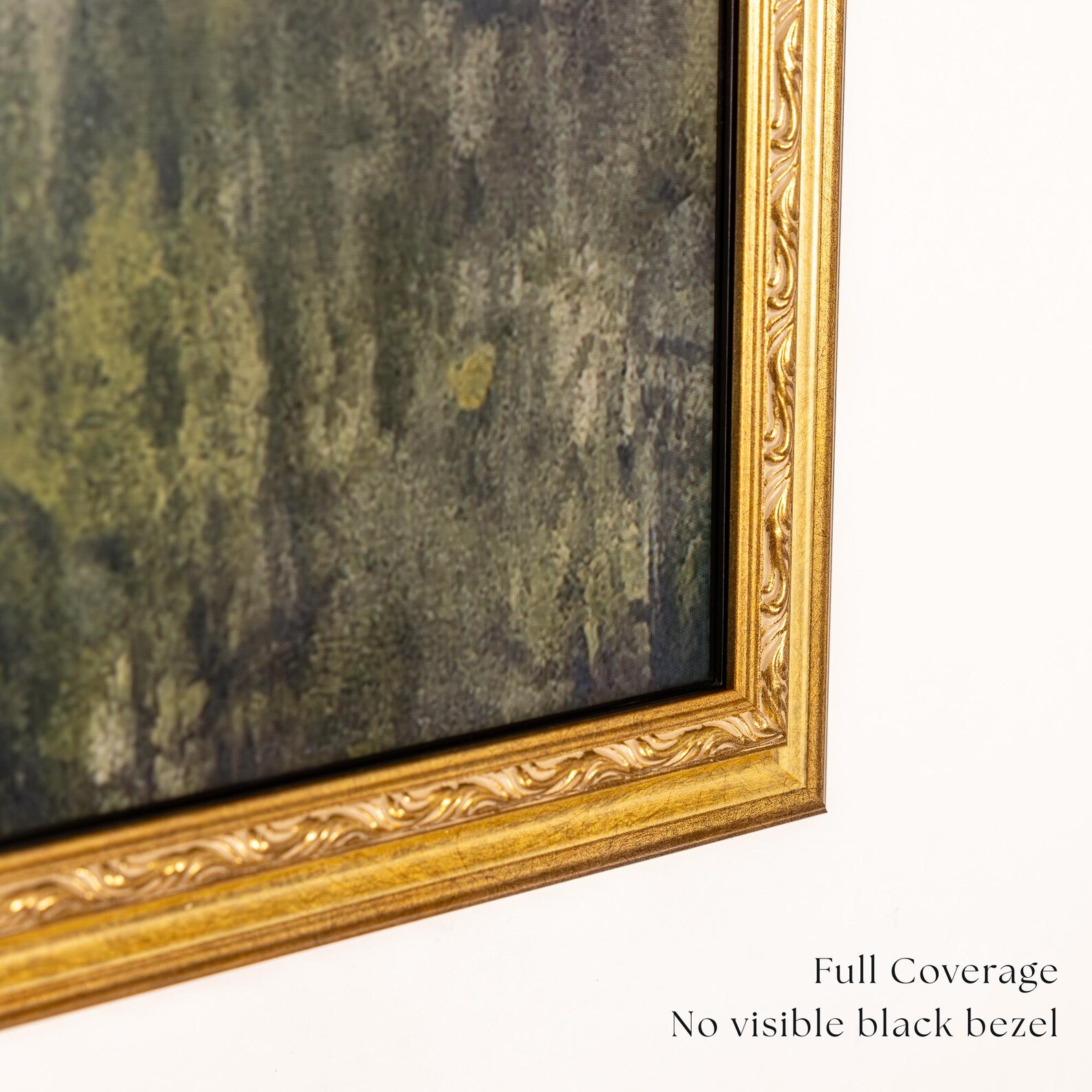 Ornate Gold TV Frame for Samsung the Frame & TCL Tvs, Handmade Thin ...