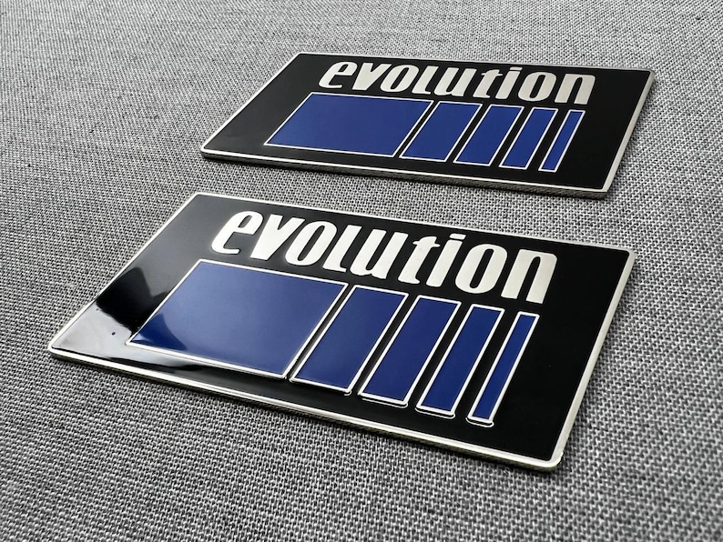 Set Metal Fender Badge Emblem for W201 190E Evolution - Classic Car ...