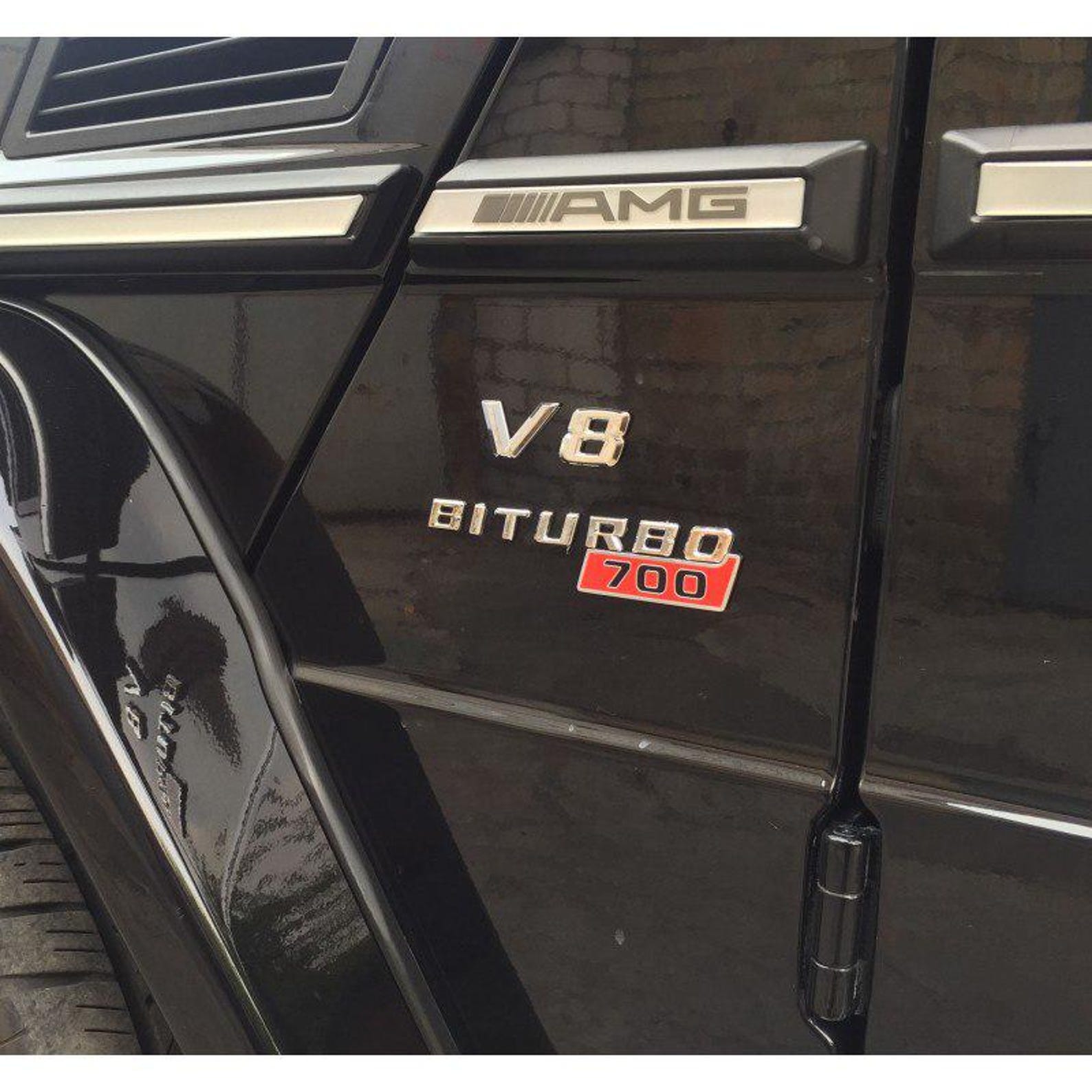 Exclusive Badge Style Brabus Biturbo 700 Emblem for Mercedes-benz - Etsy