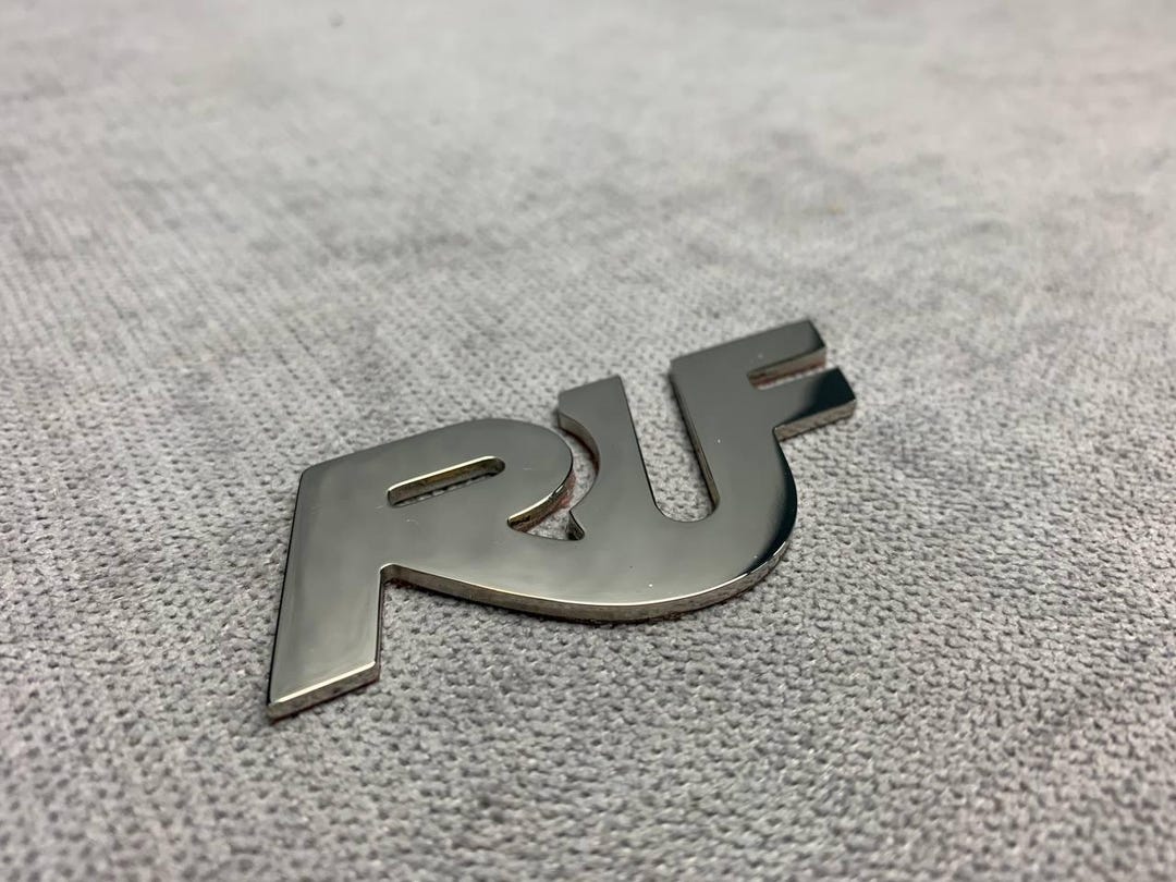 RUF Emblem Badge - Solid Metal Design - Ideal Gift for Car Enthusiasts ...
