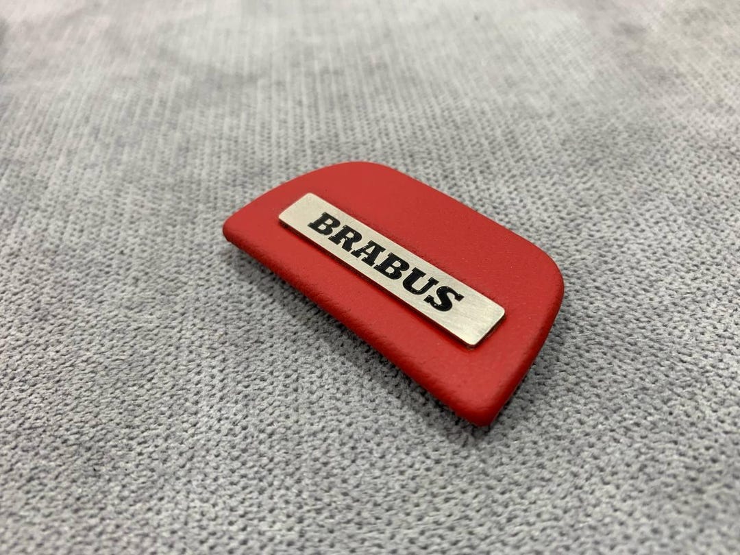 Badge Brabus Emblem Red Steering Wheels AMG Mercedes G Class W463A W464 ...