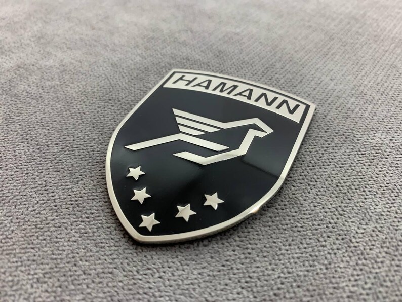 Custom Car Emblem on Different Models of Cars - Stainless Steel Logo ...