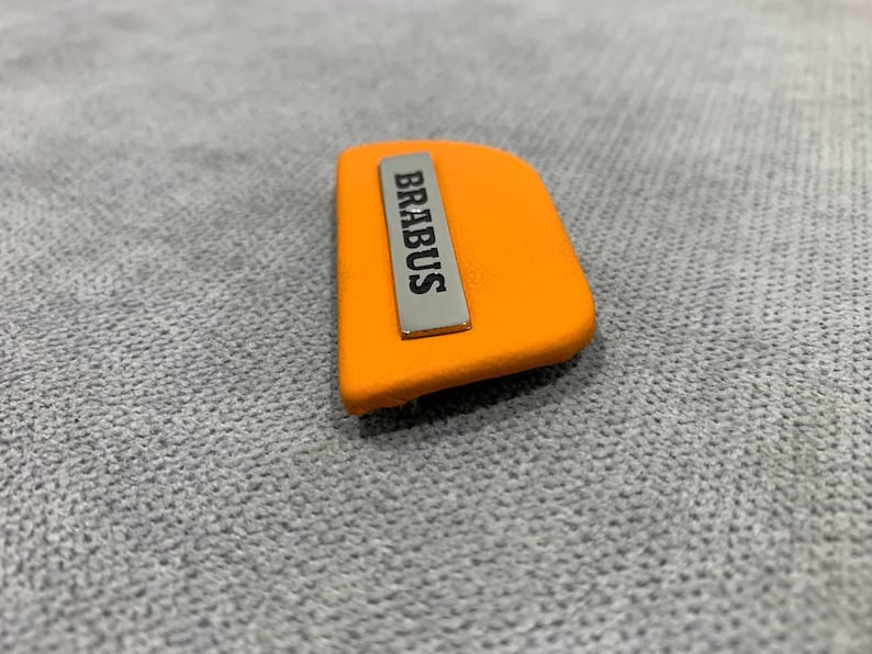 Steering Wheels Badge Brabus Emblem Orange Mercedes G Class W463A W464 ...