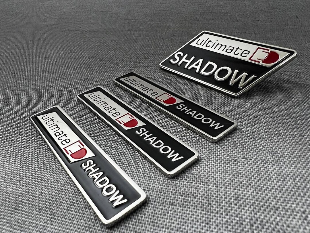 Set Custom Stainless Steel Badge Smart 453 Ultimate Shadow ...