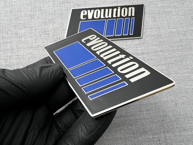 Set Metal Fender Badge Emblem for W201 190E Evolution - Classic Car ...