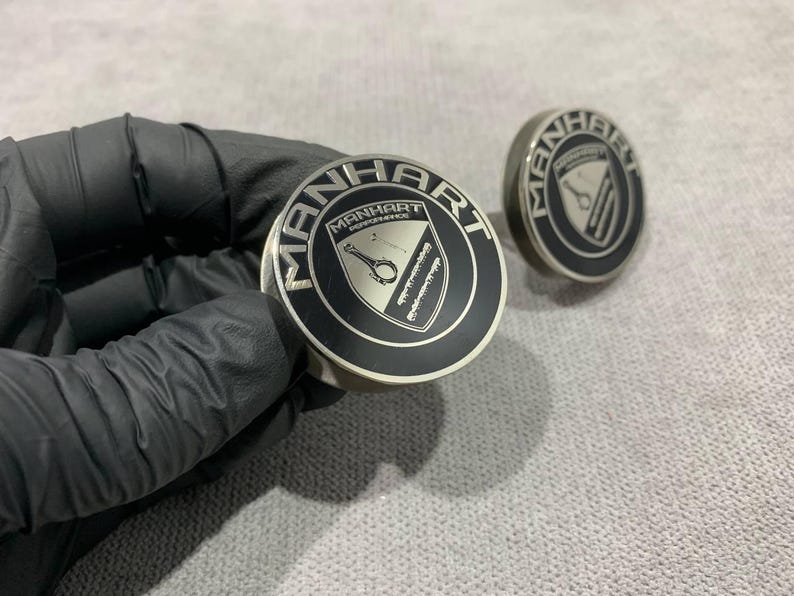 BMW Manhart Seat Badges -exclusive Seat Emblem Manhart - Automotive ...