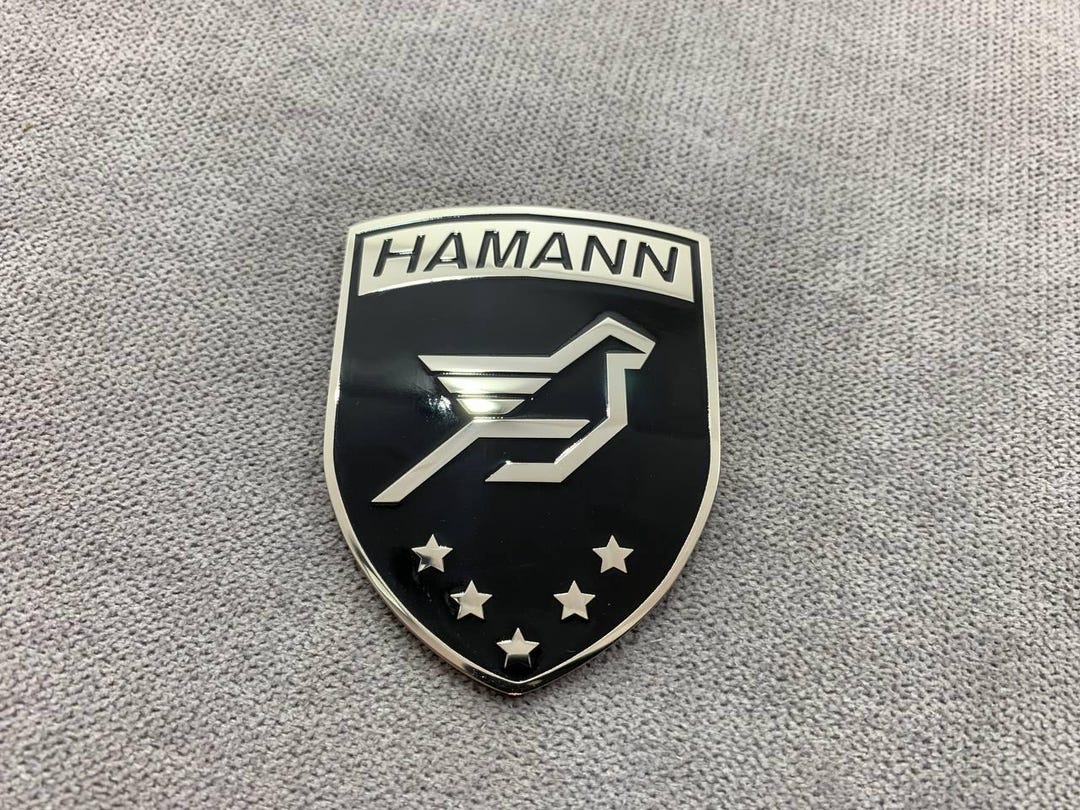 Custom Car Emblem on Different Models of Cars - Stainless Steel Logo ...