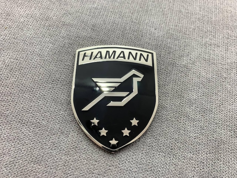 Custom Car Emblem on Different Models of Cars - Stainless Steel Logo ...