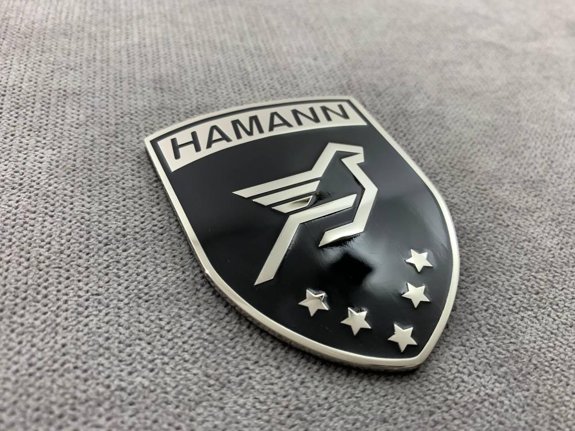 Custom Car Emblem on Different Models of Cars - Stainless Steel Logo ...
