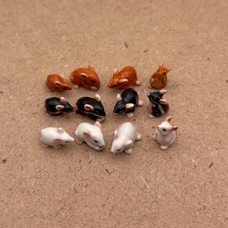 Miniature Mice - Etsy