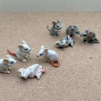 Ceramic Mouse Figurine, Ceramic Mouse Head Vase - Etsy