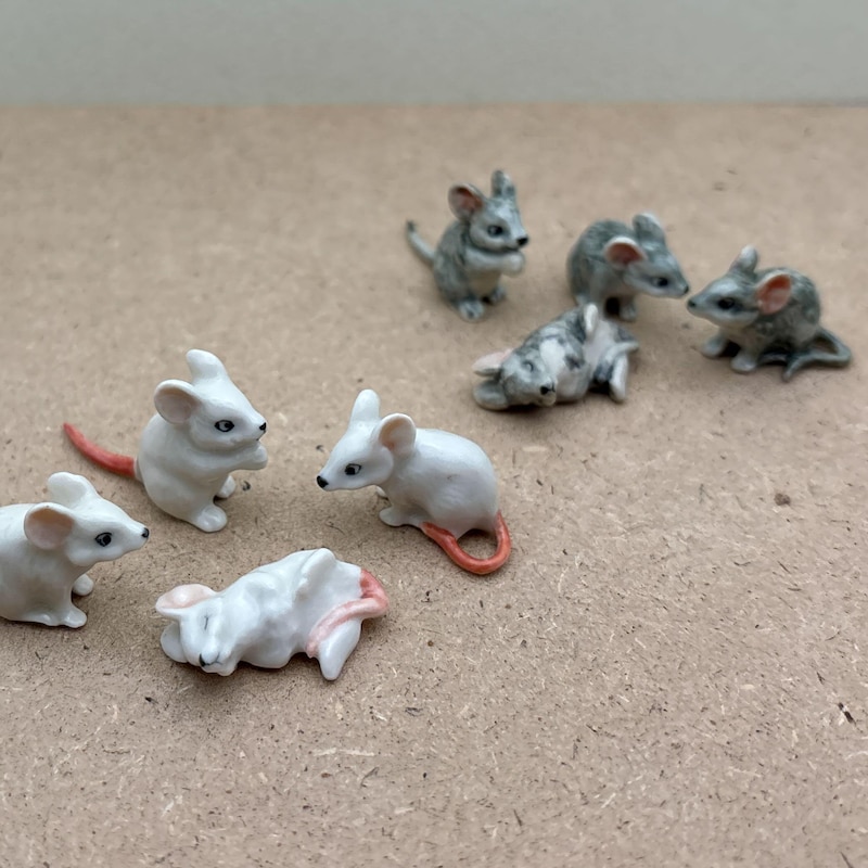 Mouse Figurine - Etsy