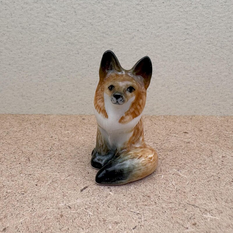 Fox Figurine - Etsy