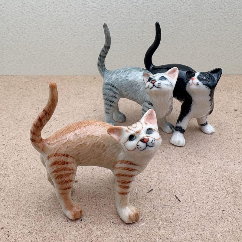 Ceramic Figurines of Animals to Paint - Etsy