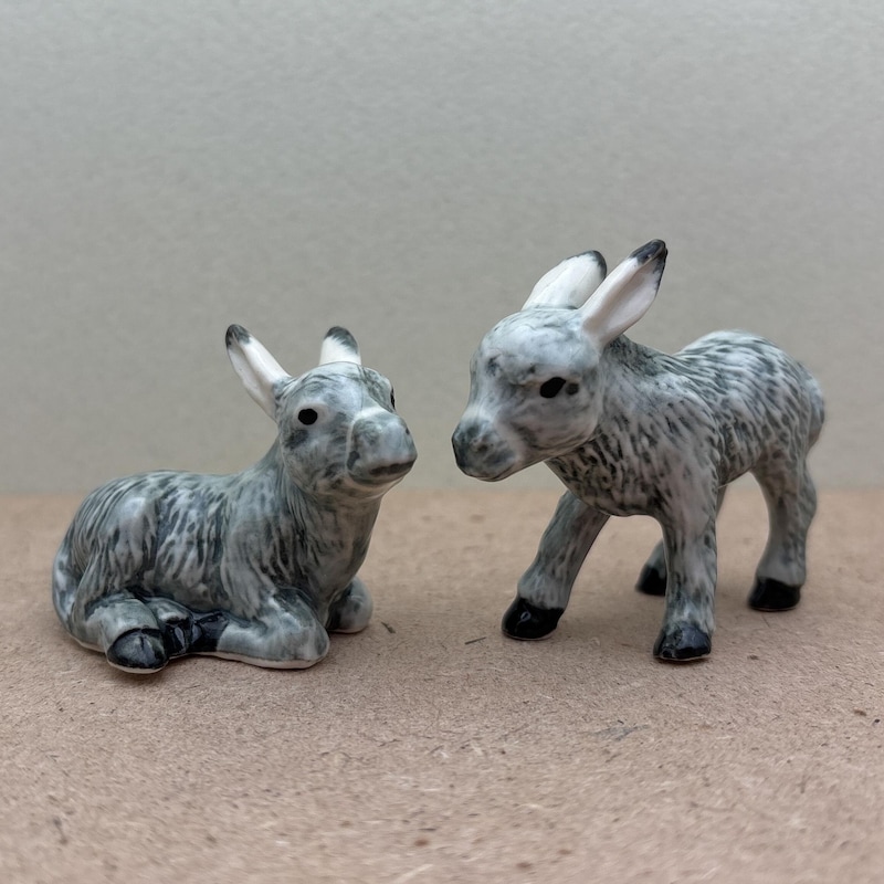 Donkey Figurine - Etsy