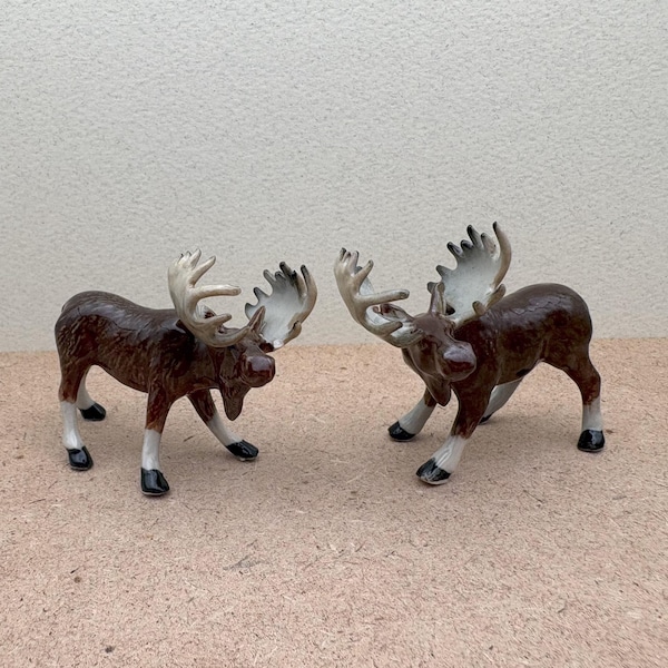 Moose Figurine - Etsy
