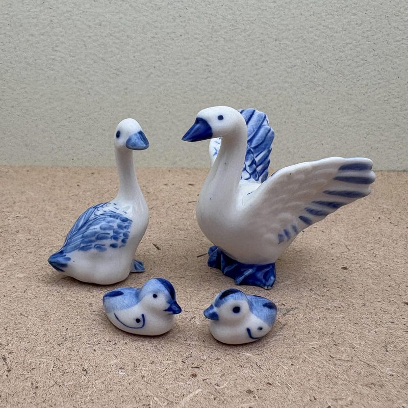 Goose Figurines Ceramic - Etsy UK