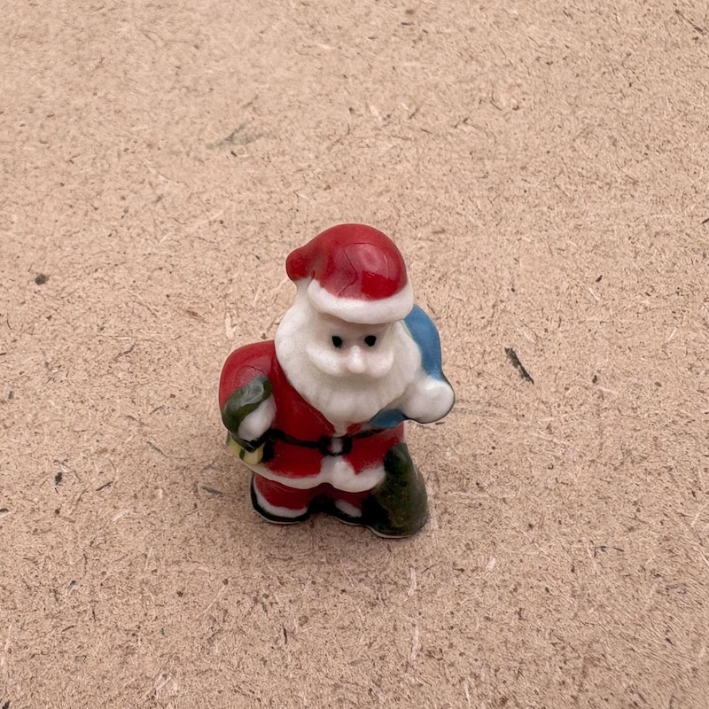 Ceramic Santa - Etsy