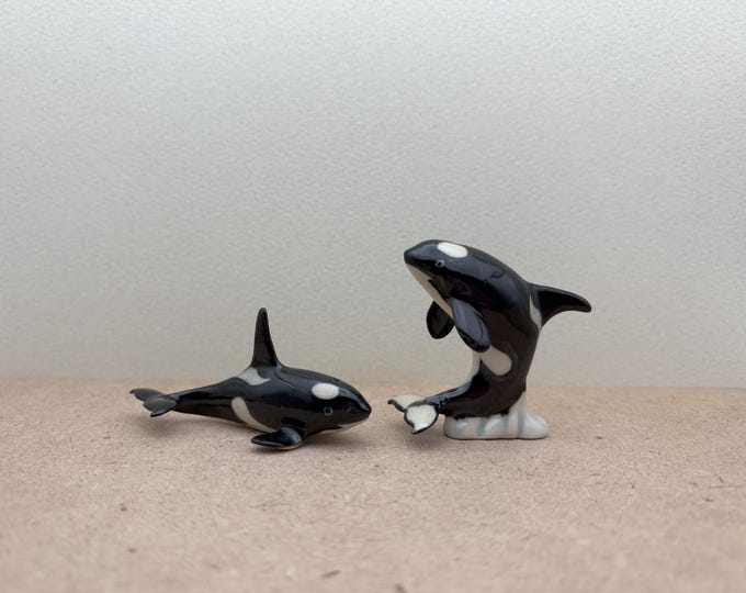 Orca Figurines - Etsy