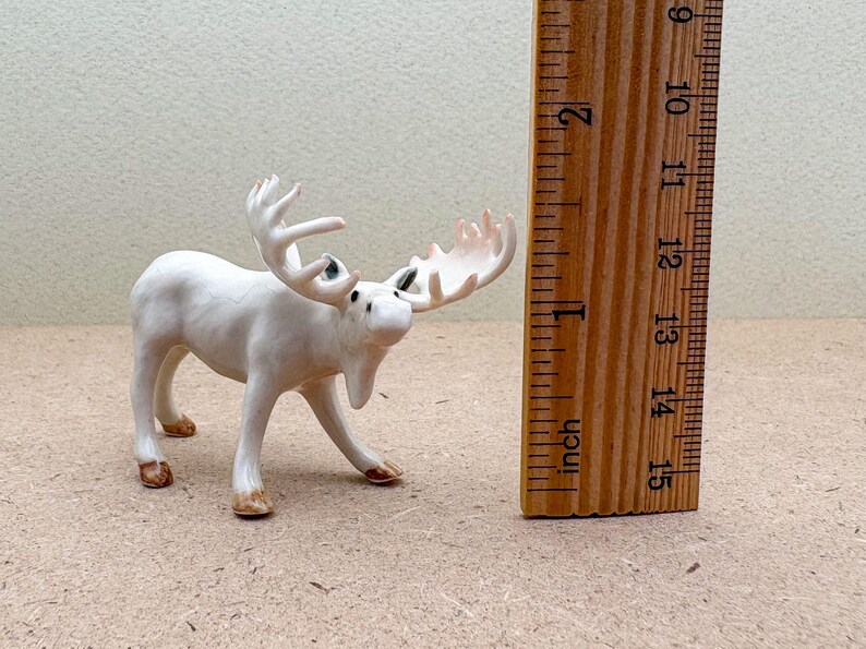 Handcrafted Ceramic Moose Figurines: Nordic Home Decor (set of 2) - Etsy