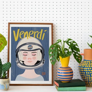 Set 7 Prints, Days of the Week, My Italian Week, Buongiorno, Giorni ...