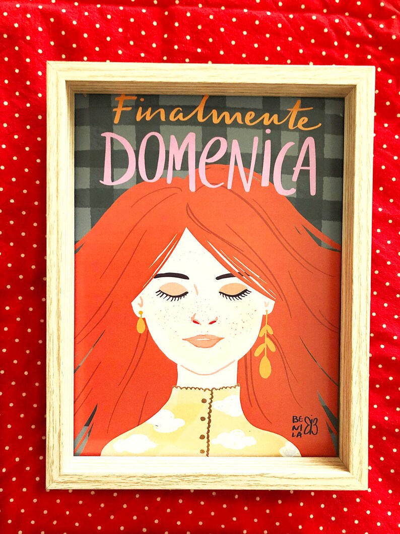 Set 7 Prints, Days of the Week, My Italian Week, Buongiorno, Giorni ...