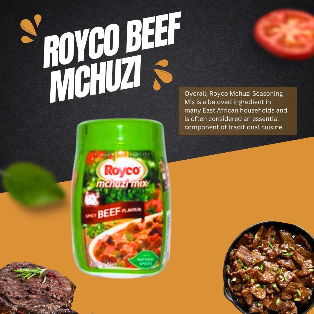 Royco Mchuzi Mix Spicy Beef Flavored Seasoning Powder 7.1 OZ (200g) - Etsy