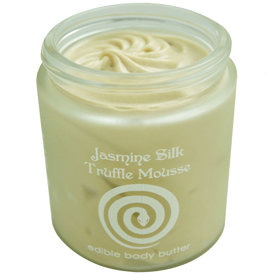 Jasmine Silk BODY MOUSSE Organic Body Butter Edible Whipped - Etsy