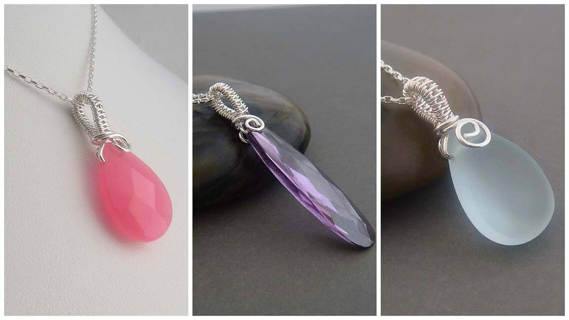 Pendant Tutorial, Quick Bail Pendant, Wire Wrapping Tutorial, Wire ...