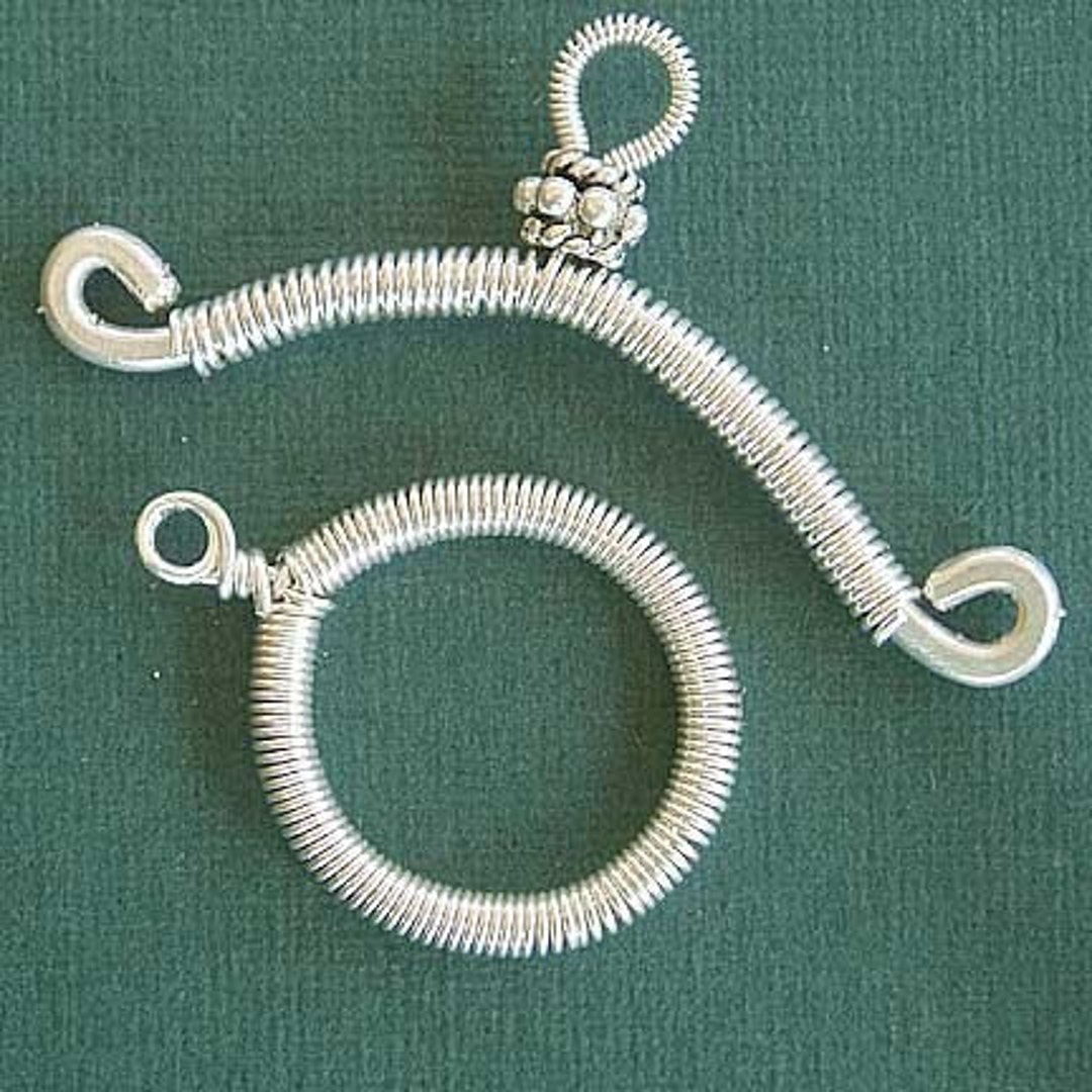 Wire Wrapped Toggle Clasp Tutorial Instant Download,wire Jewelry Tutorial, How to Wire Wrap ...