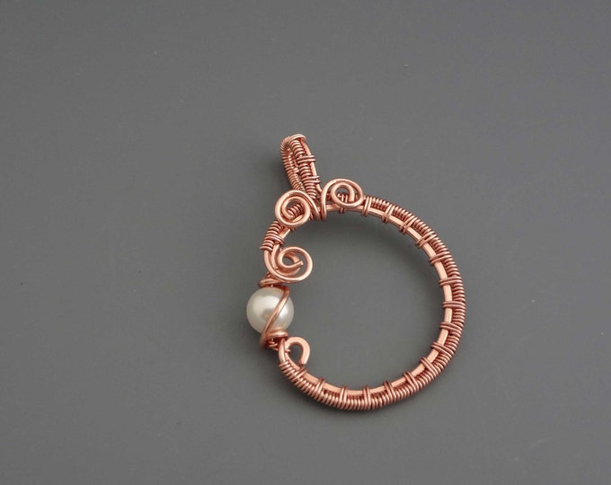 Wire Wrapped Toggle Clasp Tutorial Instant Downloadwire - Etsy