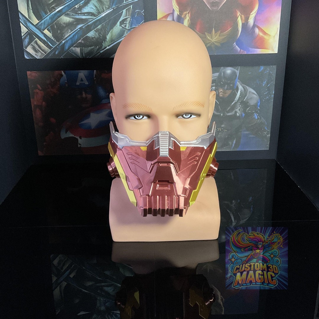 Winter Soldier Mask Winter Soldier 3D Print Winter Soldier Mask Prop ...