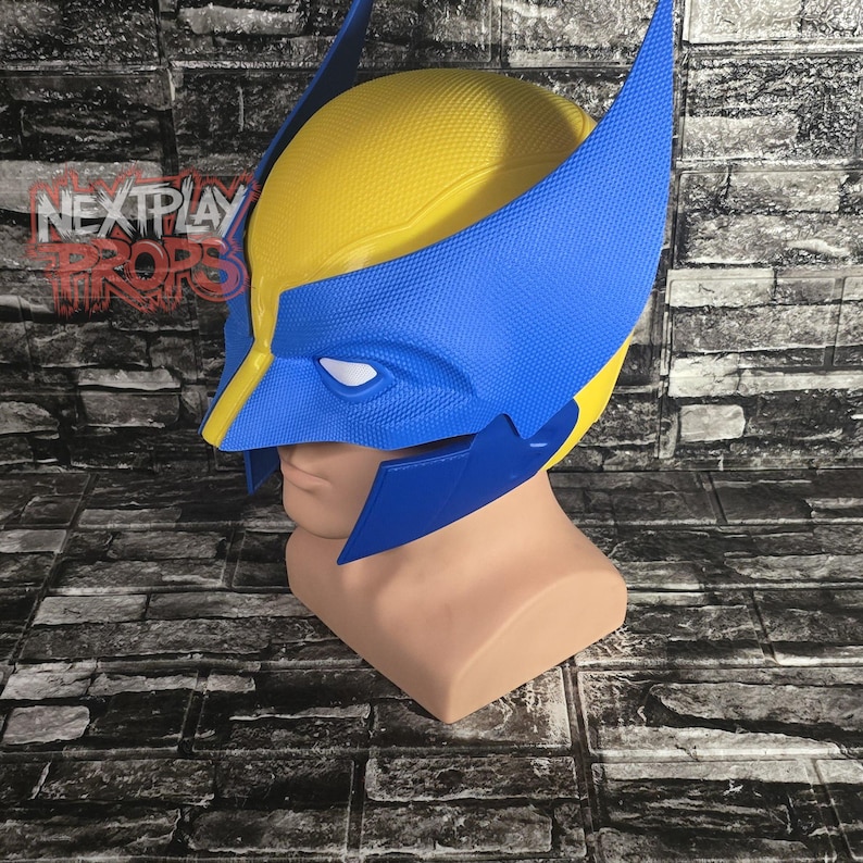 Wolverine 3D Printed Cosplay Helmet With Magnetic Connections and ...
