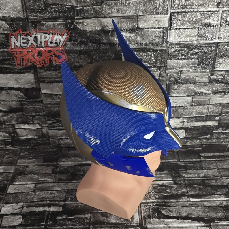 3D Printed Wolverine Helmet, Magnetic Connections Wolverine Mask for ...