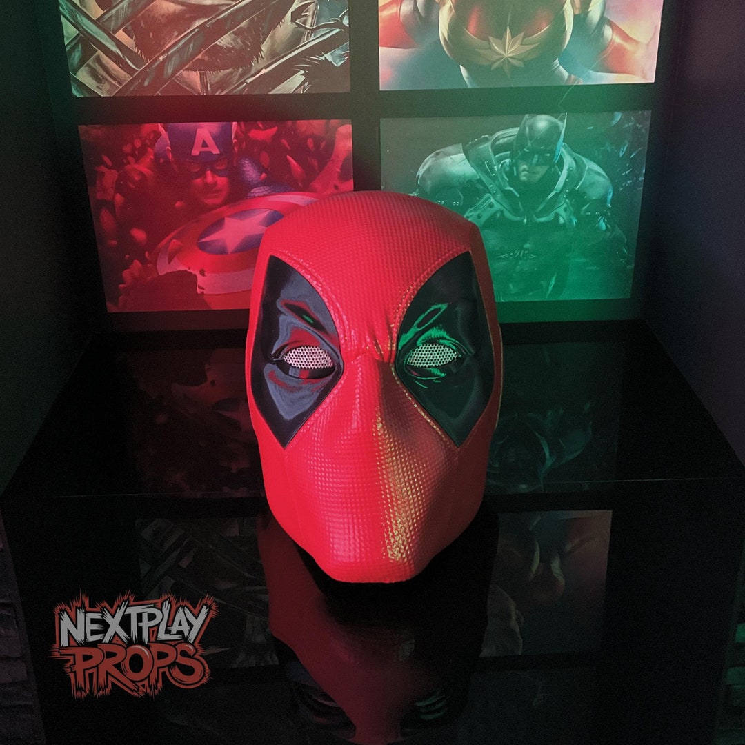 Deadpool 3D Printed Helmet Deadpool Cosplay Mask Inspired by Video Game ...