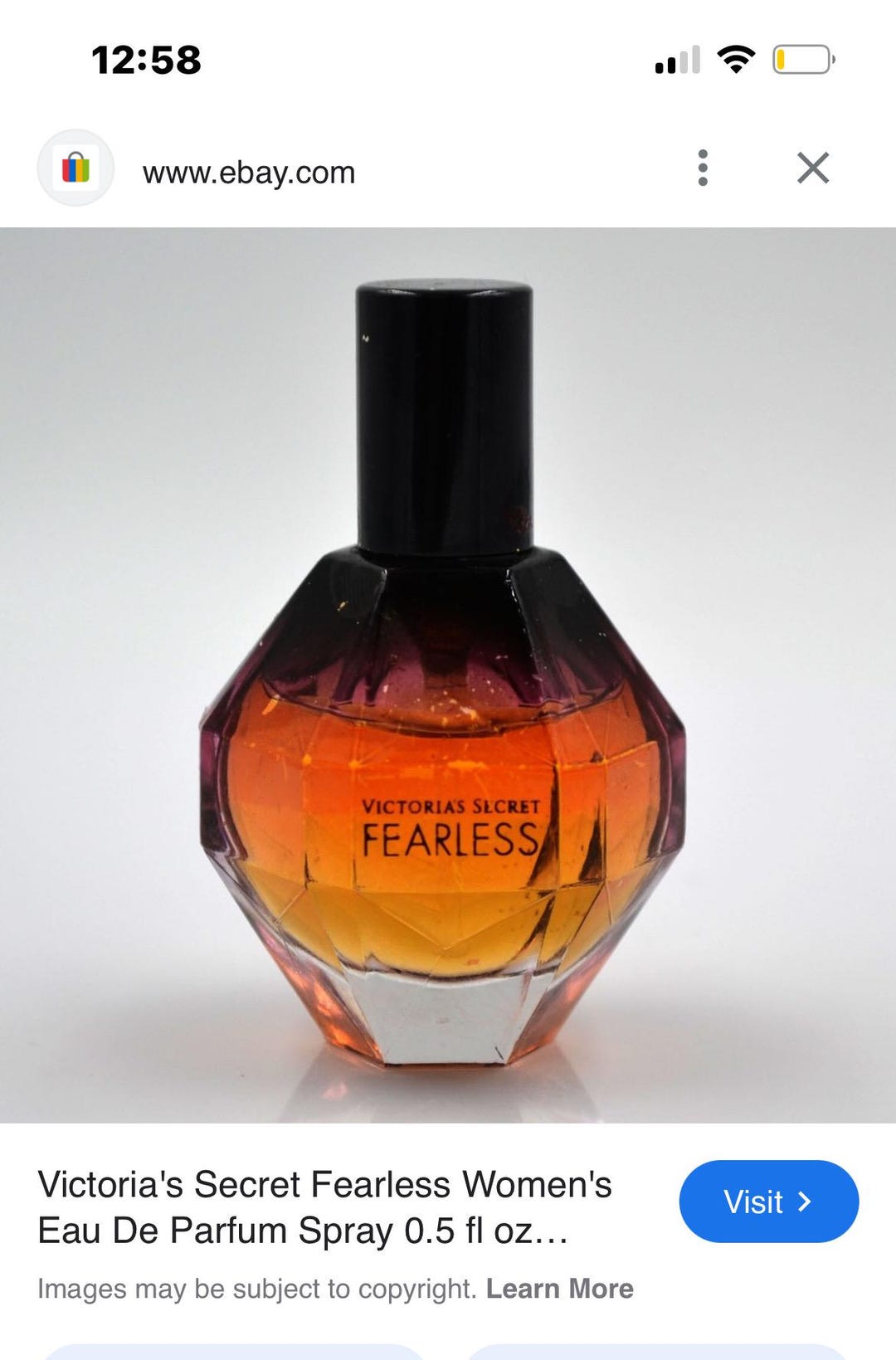 Victoria’s Secret Fearless Eau De Parfum Full 3.4 Oz - Etsy