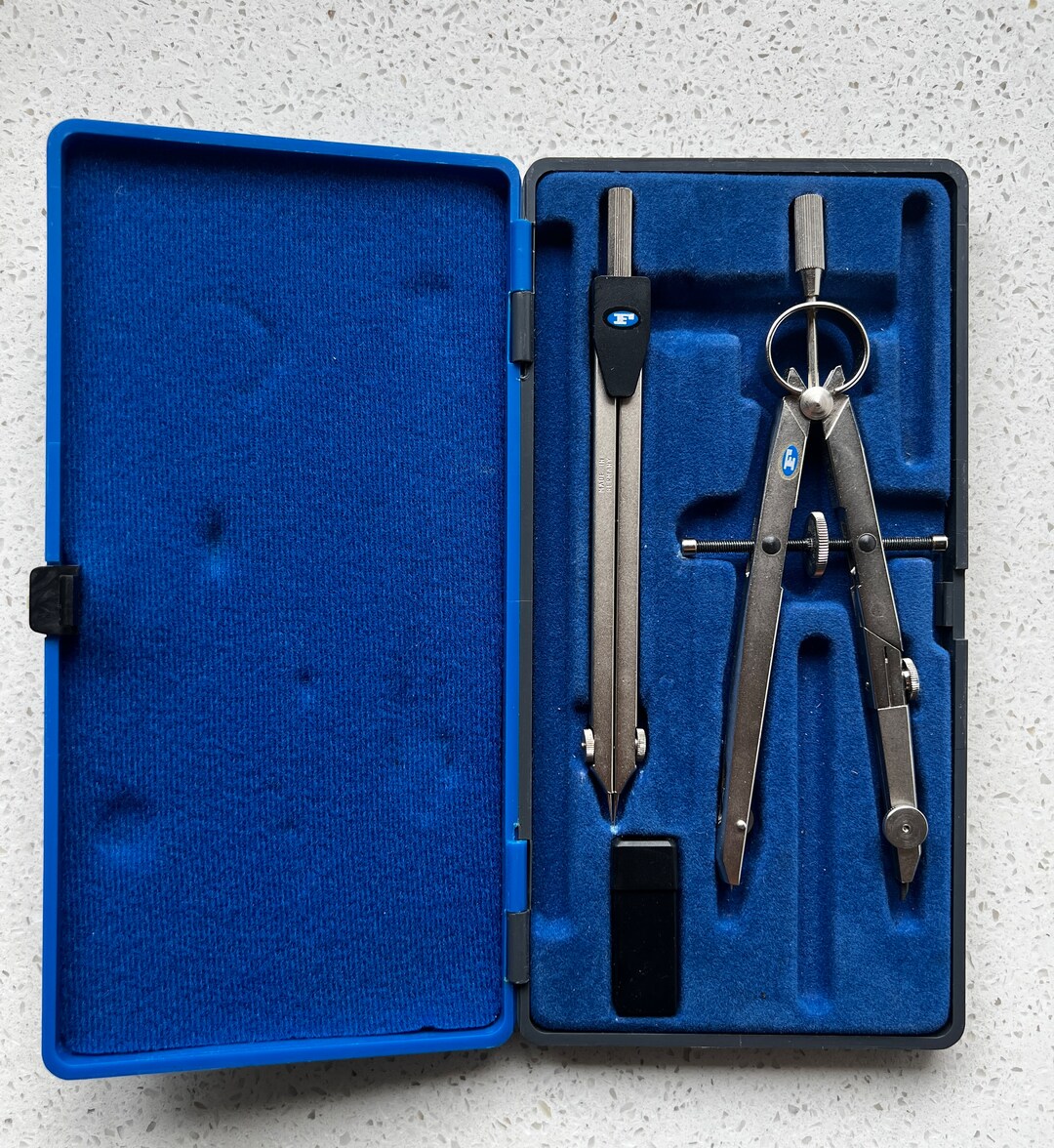 Vintage Fullerton Drawing Instruments Engineer Tools D3 - Etsy