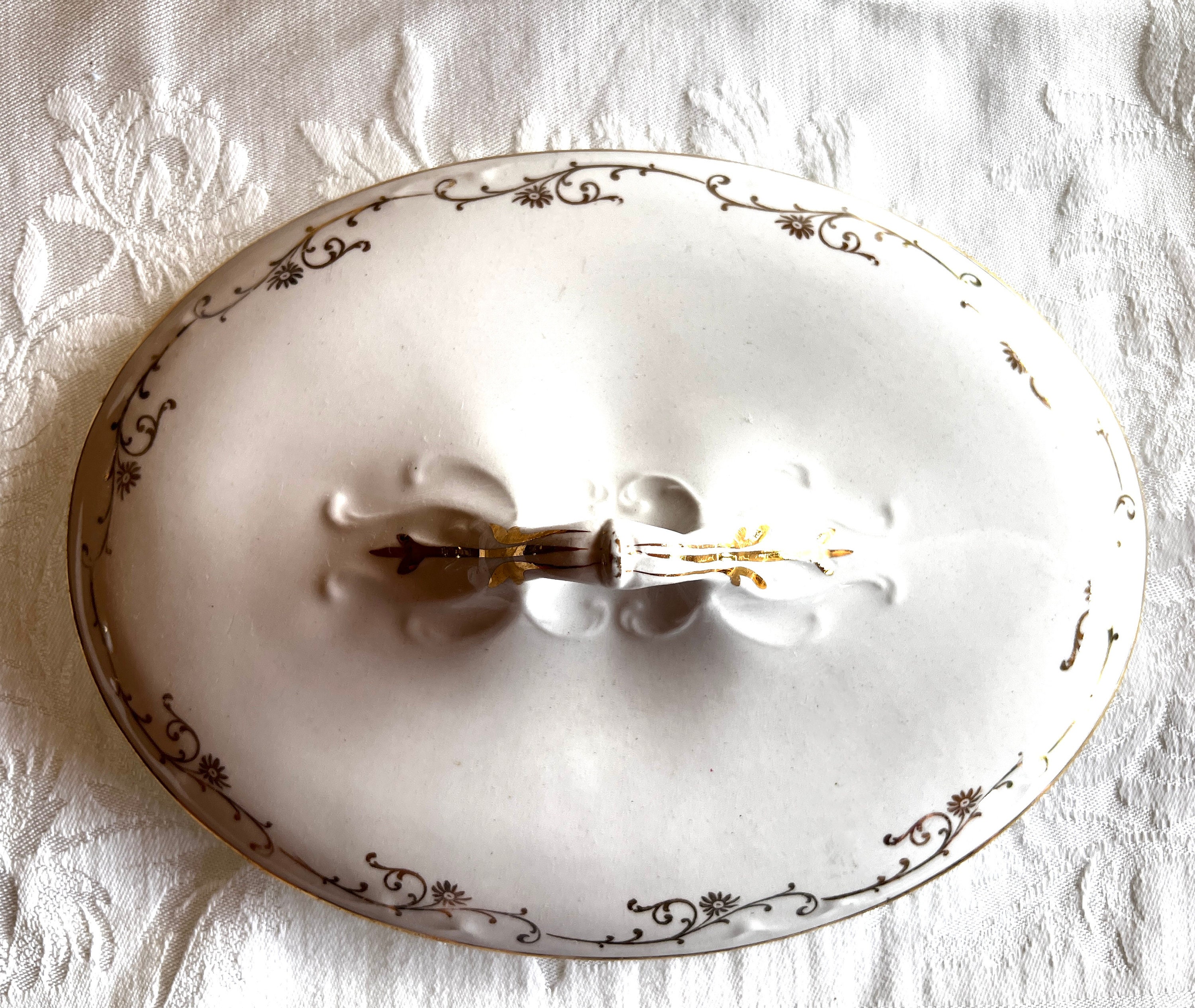 Antique Ktak&co Knowles Taylor Knowles Semi Vitreous Porcelain Tureen ...