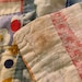 Three Farmhouse 1940s Patchwork Coordinated Matched-fabric Quilts ...