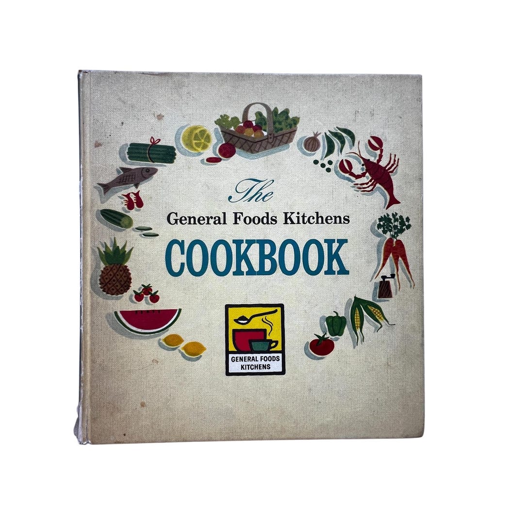 The General Foods Kitchens Cookbook 1959 1st Edition Hardcover by ...