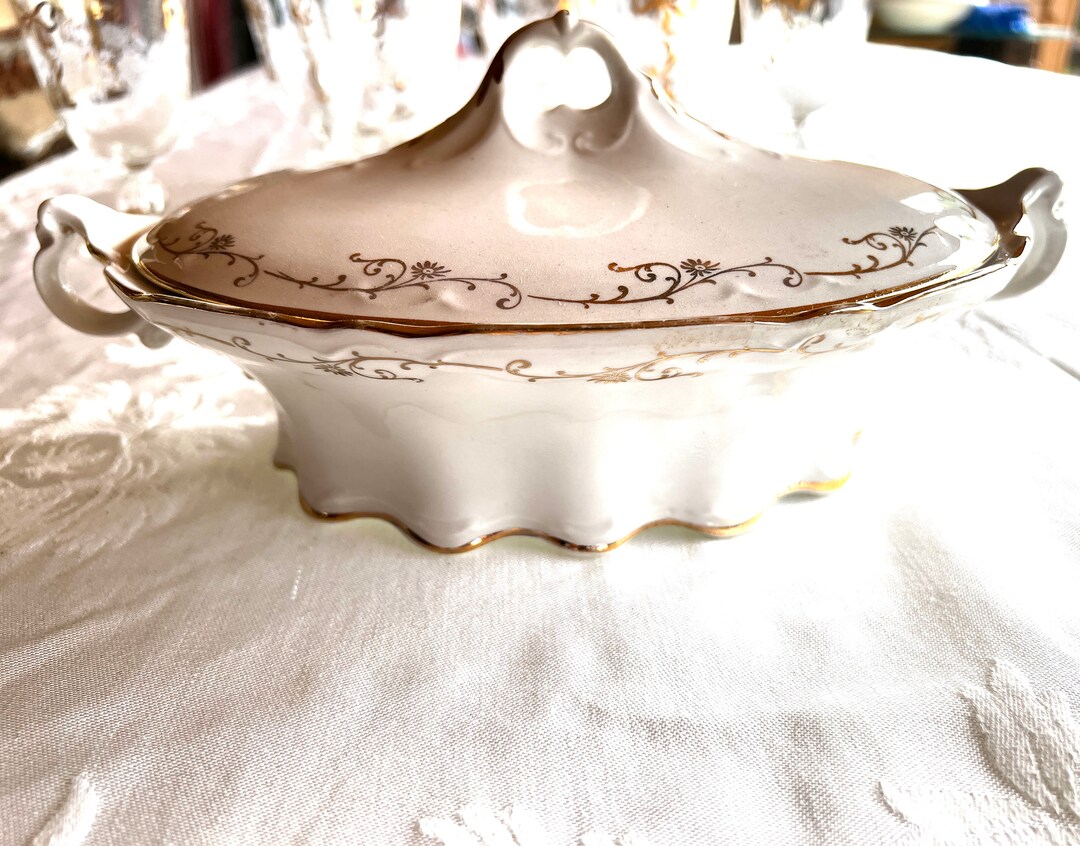 Antique Ktak&co Knowles Taylor Knowles Semi Vitreous Porcelain Tureen ...