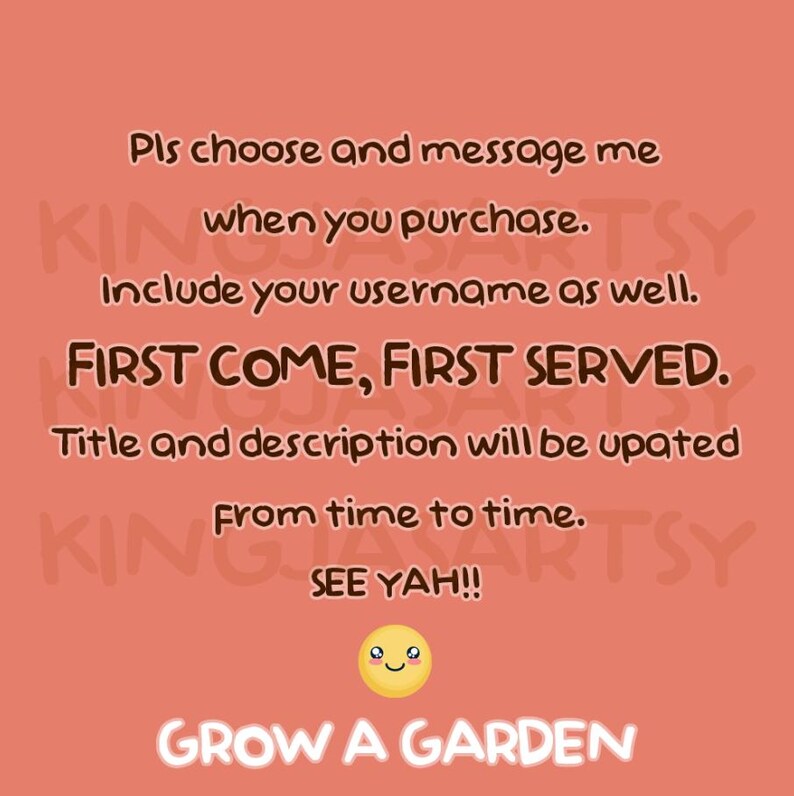 Grow A Garden T-rex MUTATED (choose One Between Aromatic, Frozen, Shiny ...