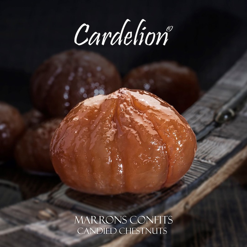 Cardelion Marron Glace Candied Chestnuts Chesnuts Maroon Glace Chestnut ...