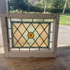 Antique Stained Glass, Rectangular Church Window, Architectural Art ...