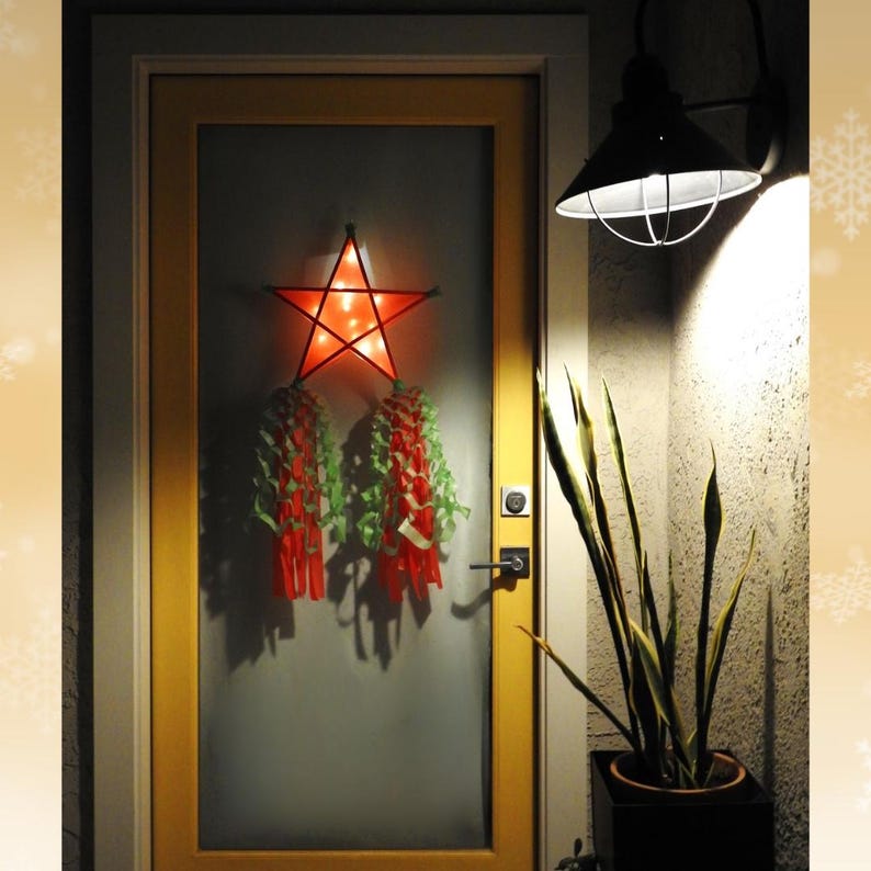 DIY Parol Kit: Filipino Christmas Star Lantern Craft With Fairy Lights ...