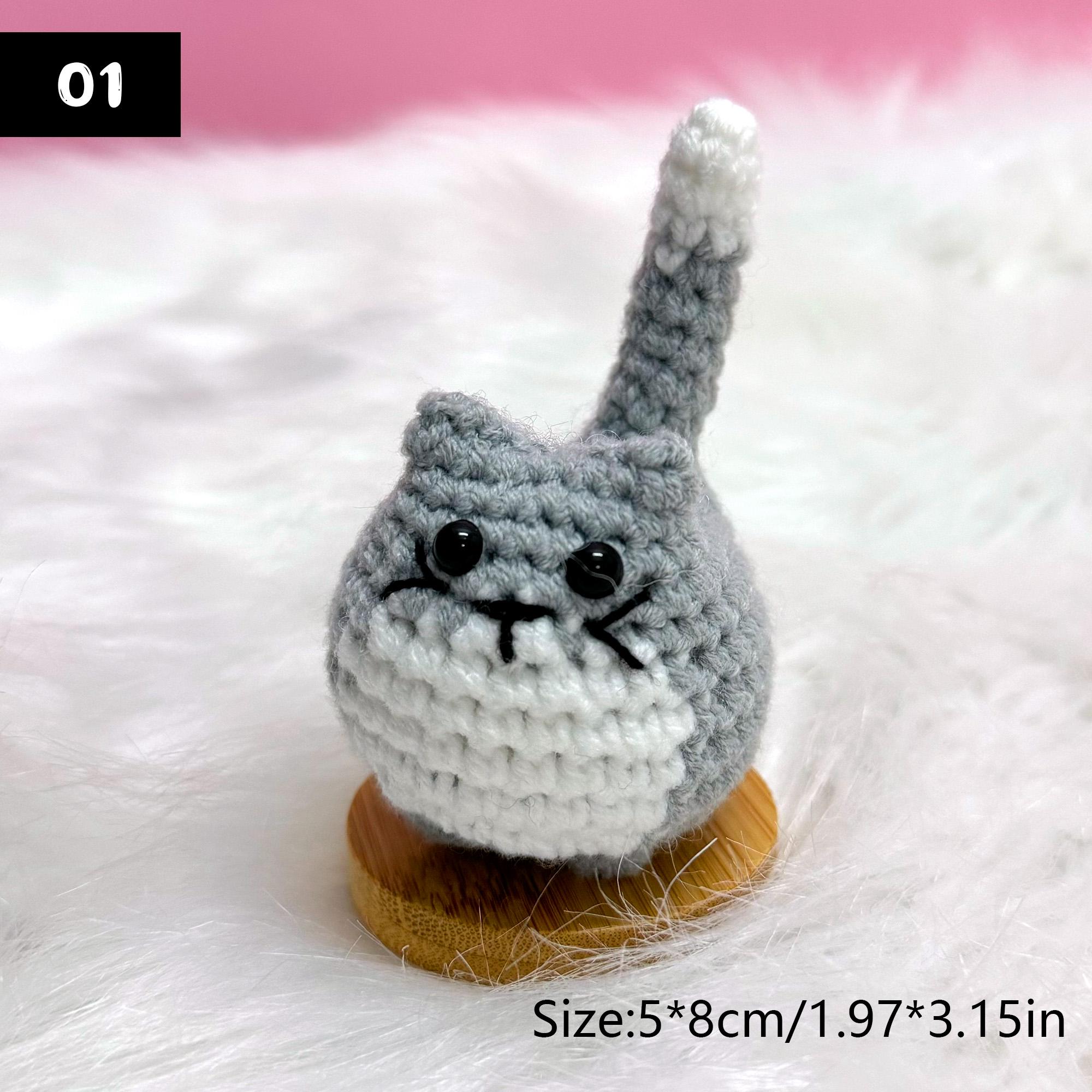 Handmade Mini Crochet Amigurumi Cat,crochet Cute Cat,crochet Cat ...